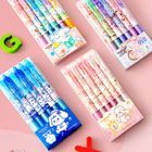 Hekki - Set of 6: Cartoon Pen - 0.5mm (various designs) | YesStyle