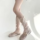 Geisha - Ribbon Leg Warmers | YesStyle