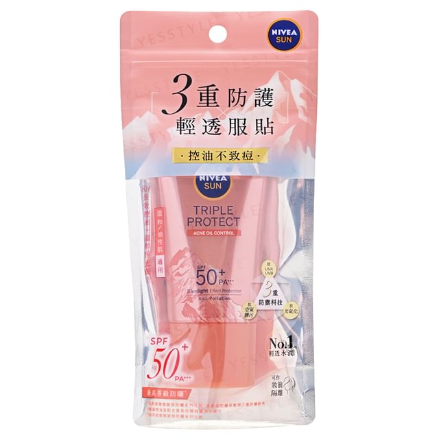 NIVEA - Triple Protect Acne Oil Control Sunscreen SPF 50+ PA+++ | YesStyle