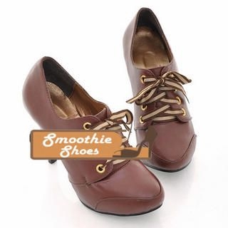 Smoothie - Lace-Up Shoe Boots | YesStyle