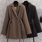 Korimo - Plain Tie-Waist Blazer | YesStyle