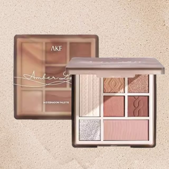 AKF - 7 Colors Eyeshadow - Amber Latte | YesStyle