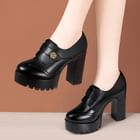 Hannah - Platform Chunky Heel Ankle Boots | YesStyle