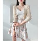 GUMZZI - Beaded Rib Knit Cardigan | YesStyle