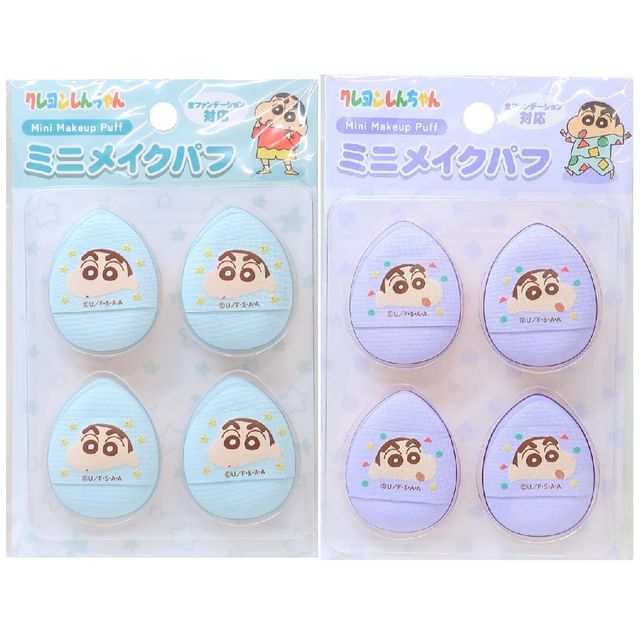 AI PLANNING - Crayon Shin-Chan Makeup Finger Powder Puff (Set of 4 ...