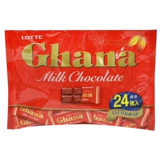 LOTTE - Ghana Milk Chocolate Family Pack (Pack of 24) | YesStyle