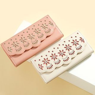 Taomicmic - Faux Leather Long Wallet | YesStyle