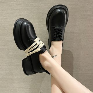 Novice - Platform Lace-Up Shoes | YesStyle