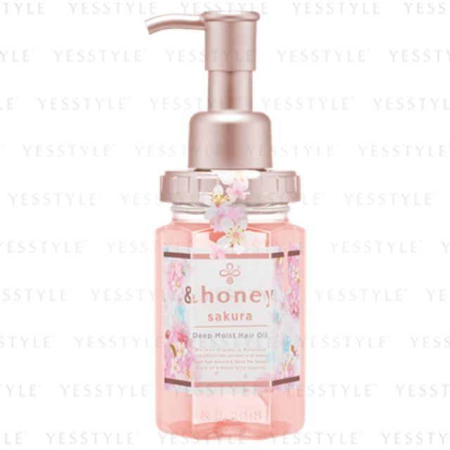 ViCREA - &honey Sakura Deep Moist Hair Oil Limited Edition | YesStyle