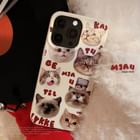 Mobby - Cat Phone Case - iPhone 15 Pro Max / 15 Pro / 15 Plus / 15 / 14 ...