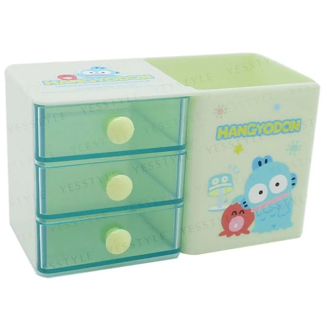 Daniel & Co. - Sanrio Hangyodon Pen Stand With Drawers | YesStyle