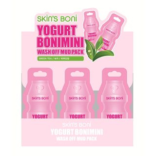 Skin'S Boni - Yogurt BoniMini Wash Off Mud Pack (Green Tea) Set 12pcs ...