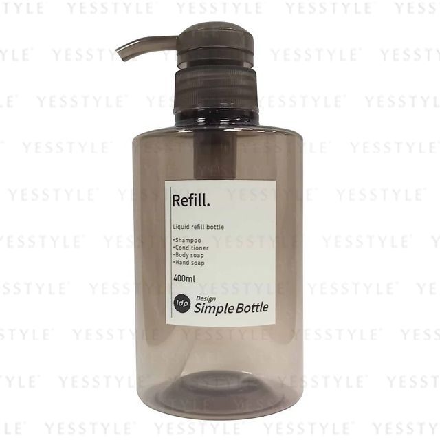 DAISO - Liquid Refill Pump Bottle Round Amber 400ml | YesStyle