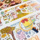 Mermaid's Murmur - Cartoon Masking Tape (various designs) / Set | YesStyle