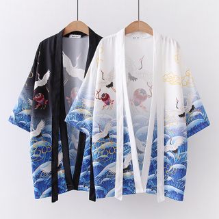 TOJI - Print Kimono Jacket | YesStyle