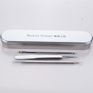 Beauty Artisan - Set of 3: Blackhead Extractors with Case | YesStyle