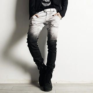 Rememberclick - Gradient Skinny Jeans | YesStyle