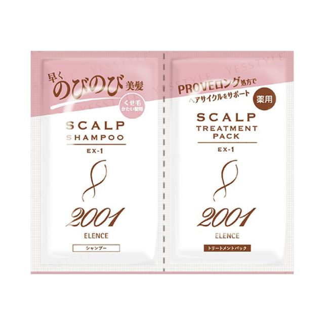 Elence 2001 - Scalp Series Shampoo & Treatment Pack Trial Set EX-1 ...