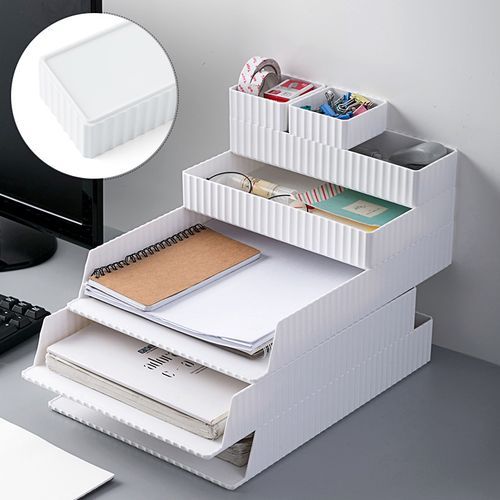Popcorn - Plastic Stackable Desk Organizer | YesStyle
