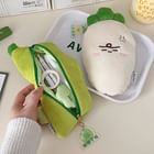 Michu - Vegetable Chenille Pencil Case (Various Designs) | YesStyle