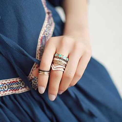 Ticoo - Set 8: Assorted Rings | YesStyle