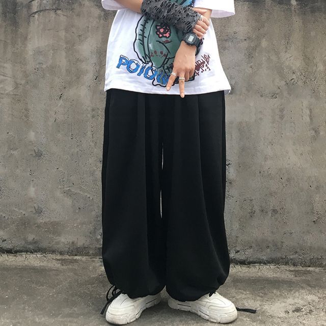 Banash - Puffy Harem Pants | YesStyle