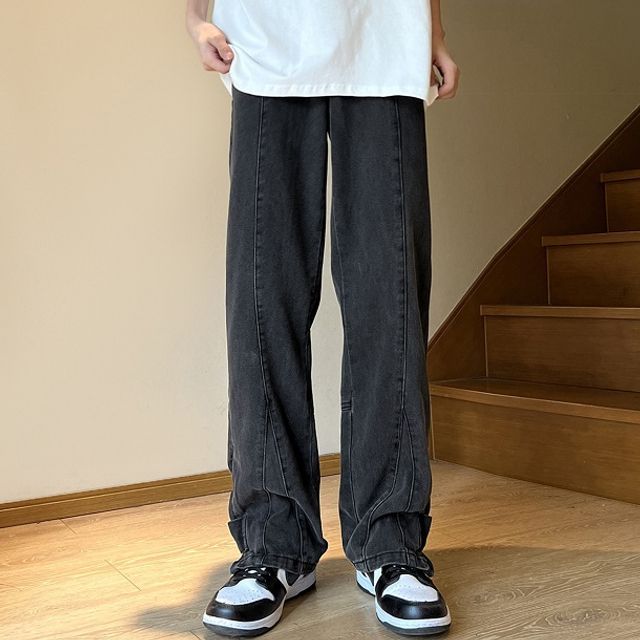 Mokoloko - Mid Rise Straight Leg Jeans | YesStyle