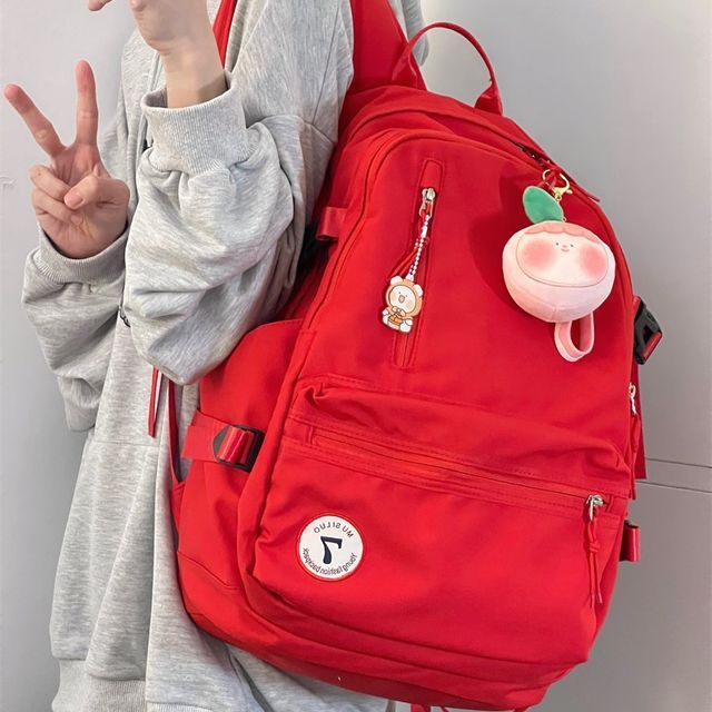 Anchara - Plain Backpack / Charm / Set | YesStyle