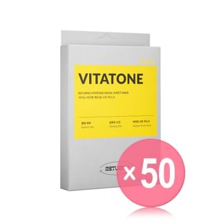 Buy RETURNU - Vitatone Facial Sheet Mask Set (x50) (Bulk Box) in Bulk ...