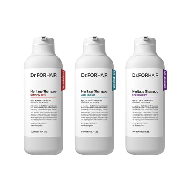 Dr.FORHAIR - Heritage Shampoo Jumbo - 3 Types | YesStyle