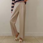 JUSTONE - Creased Wide Slacks | YesStyle