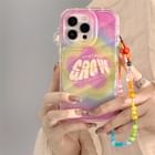 likamika - Lettering Phone Case / Glitter Backplate / Set - iPhone 16 ...