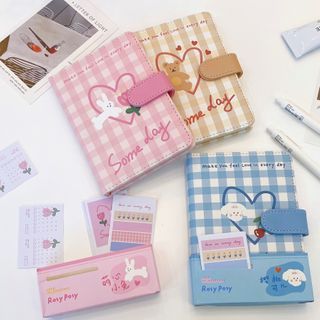 Intimo - Animal Print Plaid A6 Notebook | YesStyle