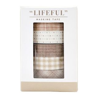 MDS - Mindwave Masking Tape LIFEFUL Masking Tape Box Set (beige life ...