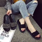 Classique - Rhinestone Platform Sandals | YesStyle