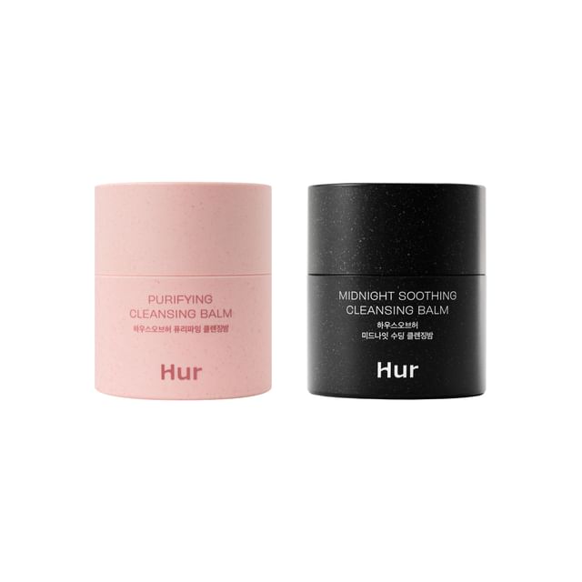 House of Hur - Bundle: Purifying Cleansing Balm + Midnight Soothing ...