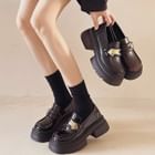 Red Wolf - Platform Chunky Heel Loafers | YesStyle