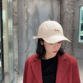 HATHOT - Embroidered Lettering Baseball Cap | YesStyle