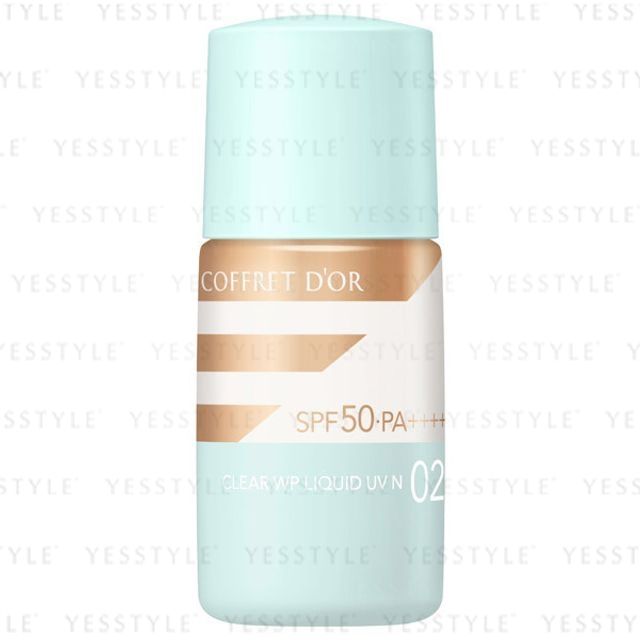 Kanebo - Coffret D'or Clear WP Liquid UV N SPF 50 PA++++ 02 Normal Skin Tone | YesStyle