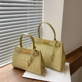 Nebula Neko - Plain Top Handle Crossbody Bag | YesStyle