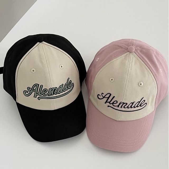 4.4 STUDIO - Letter Embroidered Two-Tone Baseball Cap | YesStyle