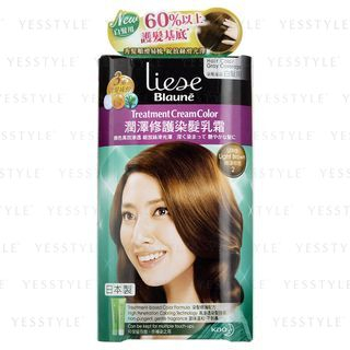 Buy Kao - Liese Blaune Treatment Cream Color Ultra Light Brown in Bulk ...