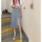 ANORA - Denim Midi Skirt | YesStyle