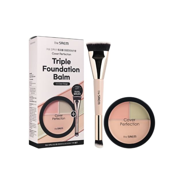 The Saem - Cover Perfection Triple Foundation Balm Set | YesStyle