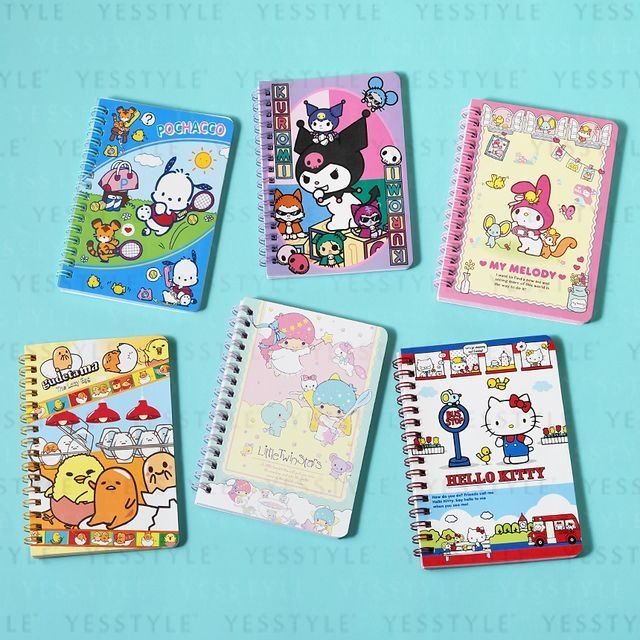 Sanrio - A6 Spiral Notebook - 19 Types | YesStyle