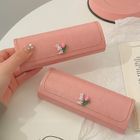 Michu - Rabbit Floral Faux Leather Eyeglasses Case | YesStyle