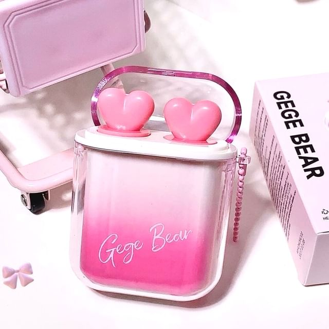 Gege Bear - Tinte Labial Heart Water Light Velvet Fog Lip Glaze Combination - 4 Colores | YesStyle