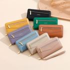 Taomicmic - Lettering Faux Leather Long Wallet | YesStyle