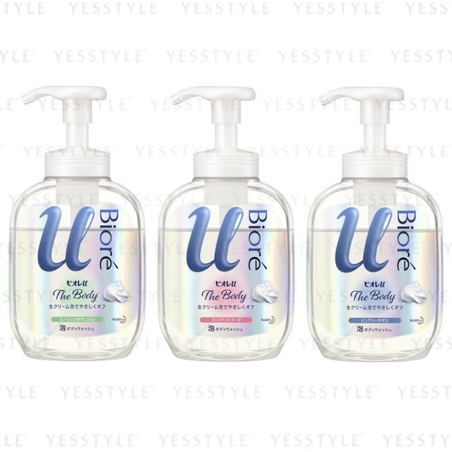 Kao - Biore U The Body Foam Body Wash 540ml - 3 Types | YesStyle