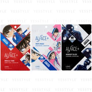 Buy ALFACE+ - Detective Conan Sheet Mask - 3 Types in Bulk ...